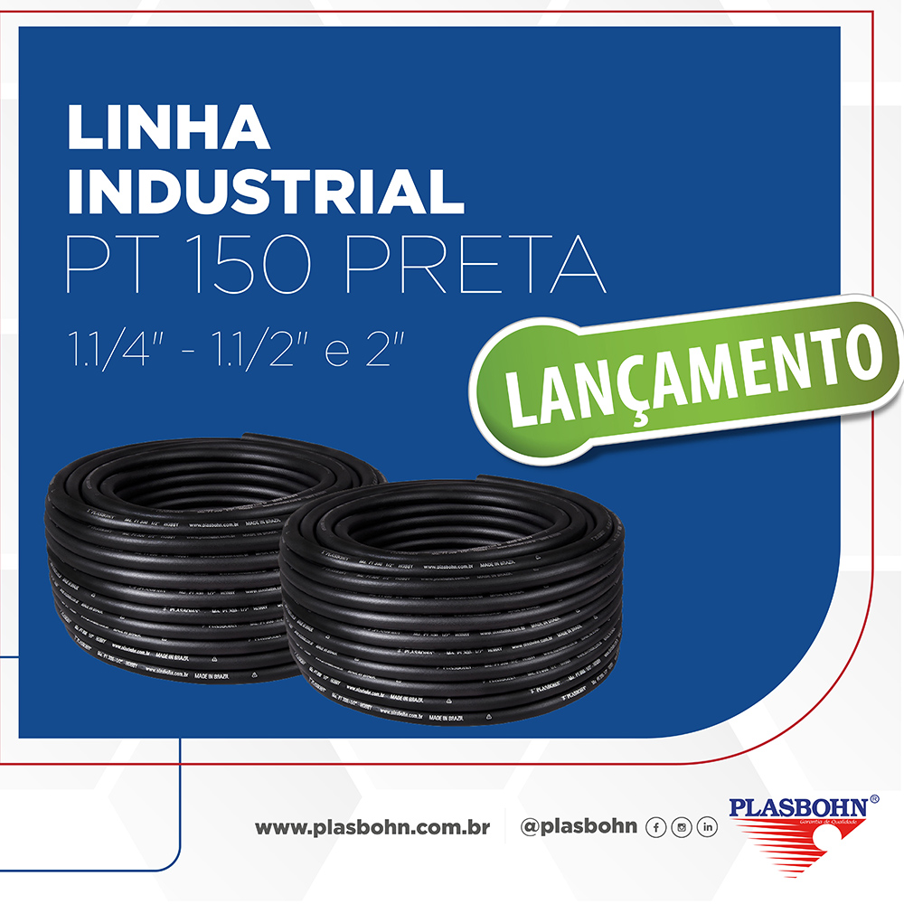LANÇAMENTO: PT 150 Preta – Plasbohn